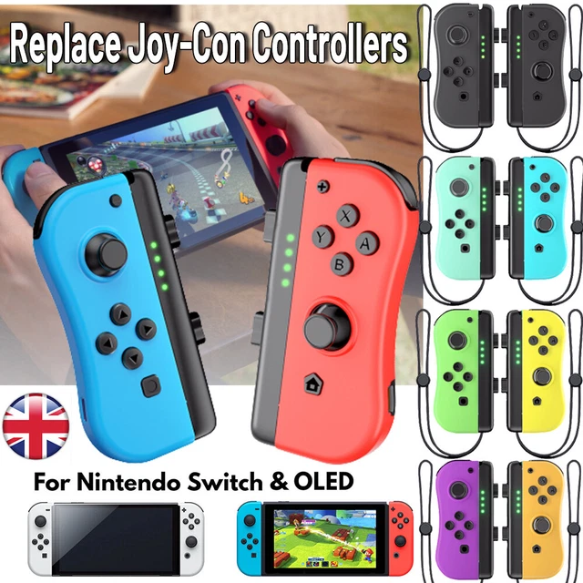 PAIR LEFT&RIGHT JOYCON Wireless Controller Joypad For Nintendo Switch Console UK £18.69 ...