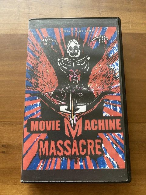 MOVIE MACHINE MASSACRE VHS Tape Clamshell SOV Sleaze Adult Horror £16. ...