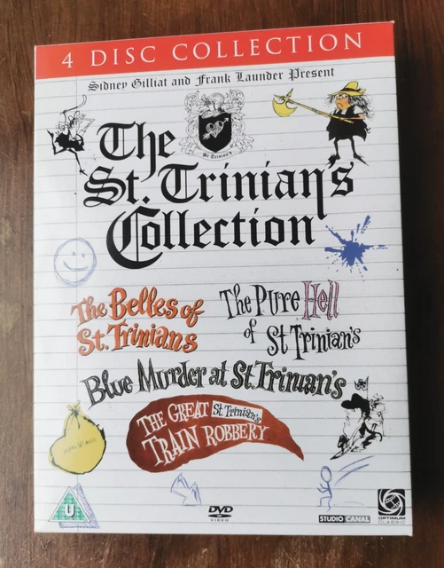 4 DISC BOX Set **THE ST. TRINIAN'S COLLECTION** DVD Belles Blue Murder ...