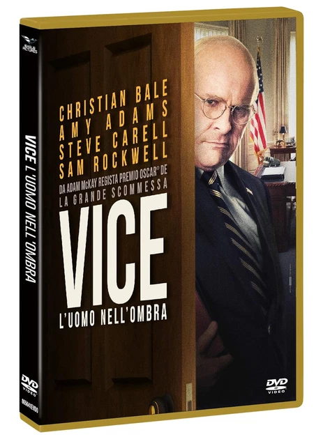 VICE - L'UOMO nell'Ombra (DVD) Christian Bale Amy Adams Steve Carell ...