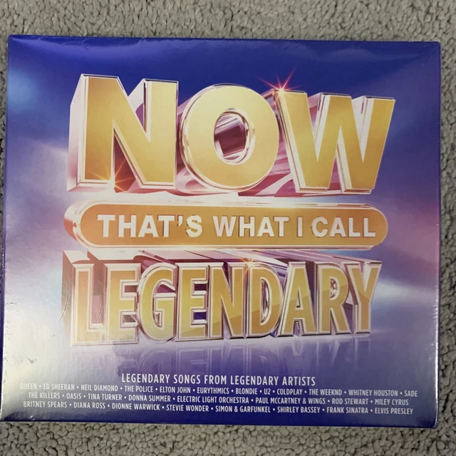 VARIOUS ARTISTS NOW That's What I Call Legendary (CD) 4CD New Sealed £7.25 - PicClick UK