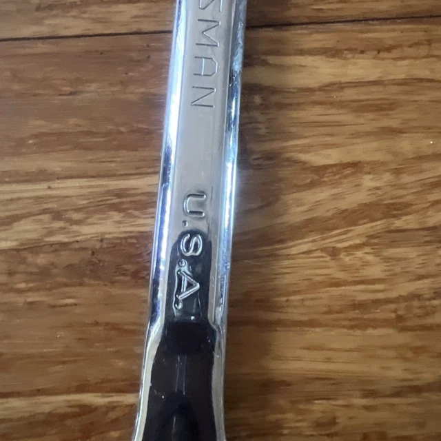 CRAFTSMAN COMBINATION RATCHETING Standard 11/16 Inch Wrench 12 Point ...