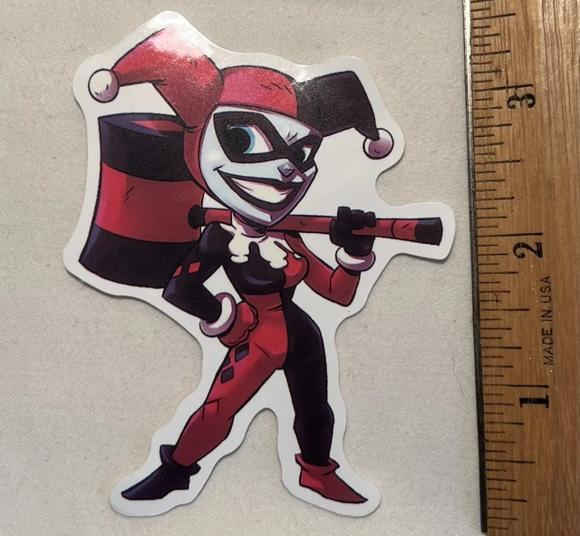 HARLEY QUINN CARTOON laptop skateboard vinyl sticker decal Adult humor ...