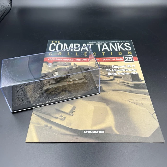 DEAGOSTINI COMBAT TANKS Collection #25 Cromwell Mk IV 1944 Normandy ...