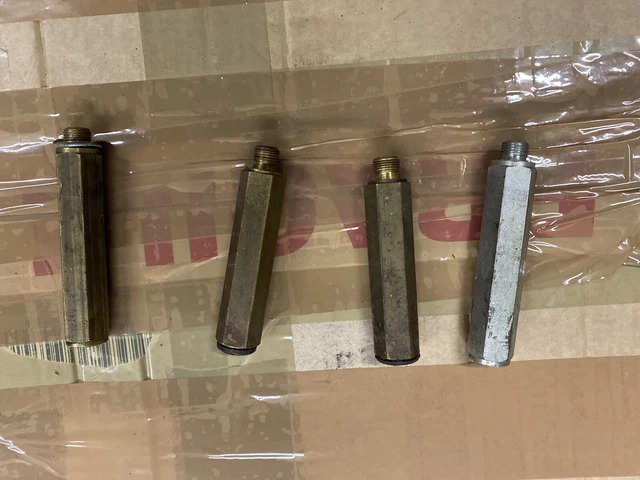 OIL PUMP PRESSURE Gauge / Bleed Port Connector. Riello. Danfoss Brass ...