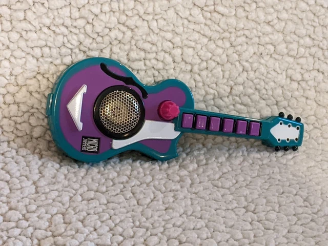 1994 MICRO JAMMERS 7.5" Teal Guitar Cap Toys Inc. WORKS $13.63 ...