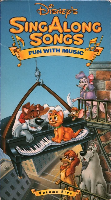 DISNEY'S SING ALONG Songs Fun With Music Vol. 5 (VHS, 1993) EUR 10,88 - PicClick FR