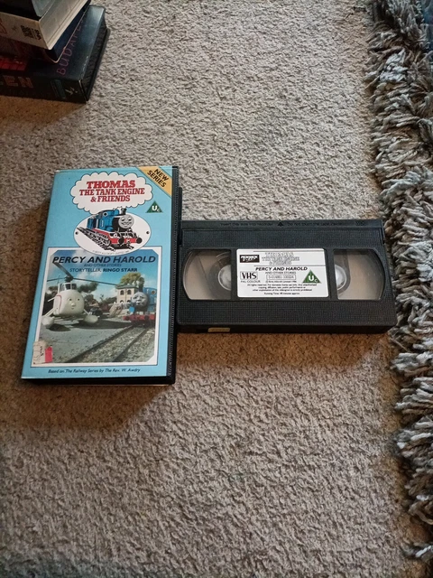 THOMAS THE TANK Engine & Friends - Vhs Video - Percy And Harold ...