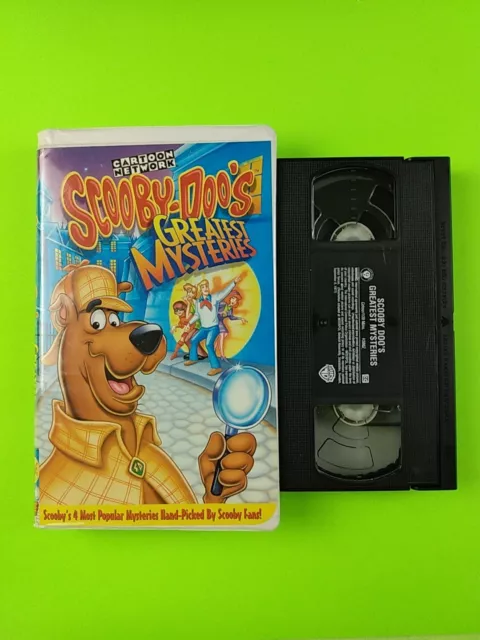 Scooby Doos Greatest Mysteries Vhs 1999 Standard Version Clamshell
