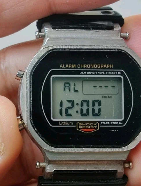 CASIO DW-5700 MODULE 691G-Shock 200m Digital Watch AlarmChrono Made in ...