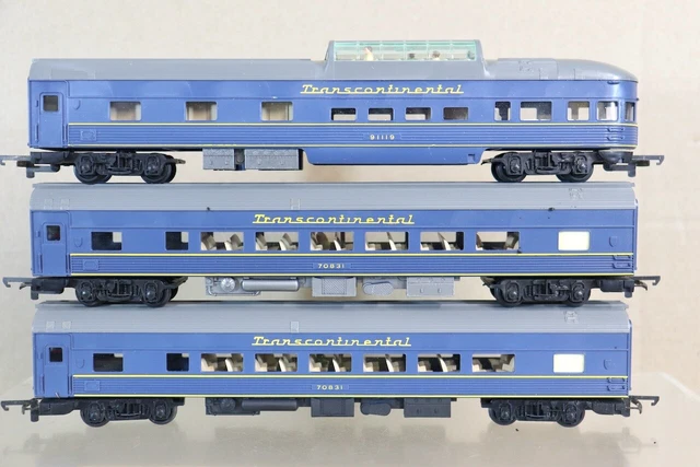 TRIANG HORNBY R444 R445 Râteau De 3 Transcontinental TC & Observation ...