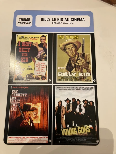 CARTE FICHE CINEMA Billy Le Kid Au Cinema Periode 1948 - 2006 EUR 2,50 ...