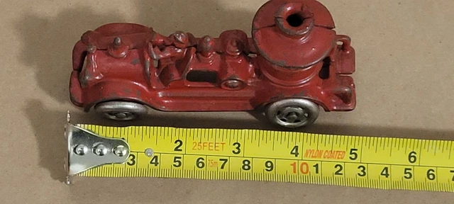 VINTAGE 1920'S A.C. WILLIAMS CAST IRON BOILER FIRE TRUCK $100.00 ...
