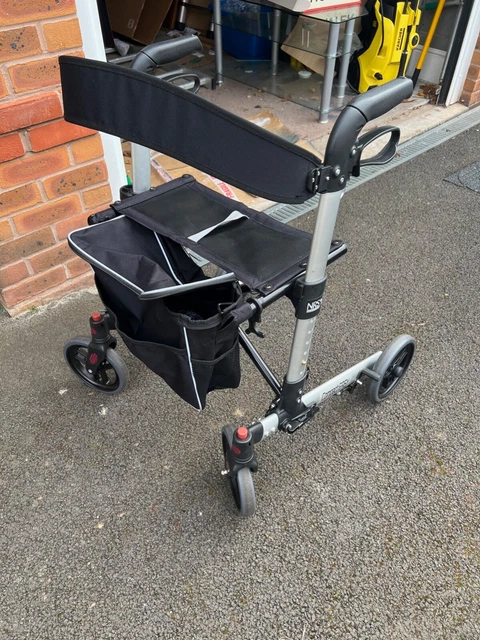 NRS HEALTHCARE M66739 Compact Easy Rollator Wheeled Walking Aid £40.00 ...