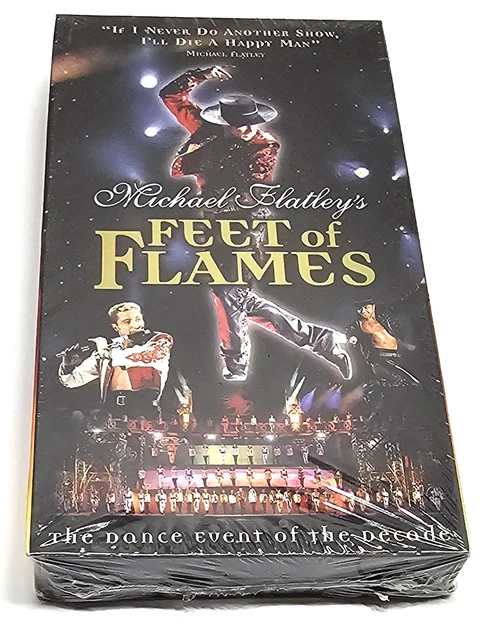 MICHAEL FLATLEY'S FEET of Flames VHS 1999 Sealed £13.62 - PicClick UK