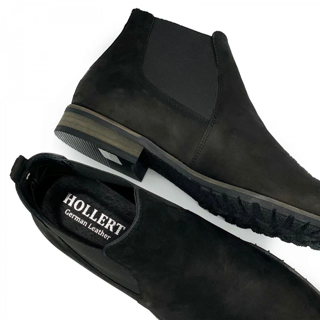 MEN'S ANKLE BOOTS Chelsea Boots Model 702 Suede Boots Classic $94.37 ...