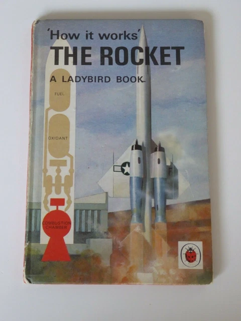 LADYBIRD BOOK HOW it Works The Rocket, Series 654 Vintage, 1st Pub 1967 ...