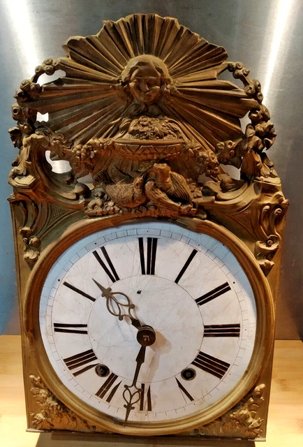 OLD MOVEMENT WITH bell CLOCK CLOCK CLOCK CLOCK COMTOISE CLOCK CLOCK ...