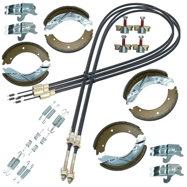 BRAKE SHOE CABLE Kit for Ifor Williams 10ft 12ft Livestock Trailer ...