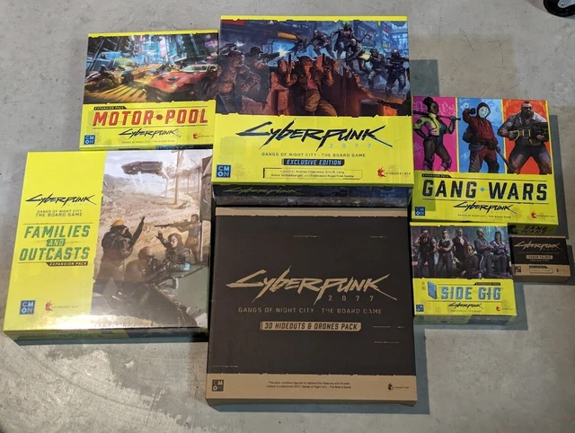 CYBERPUNK 2077: GANGS of Night City Boardgame by CMON KS Legend Pledge ...