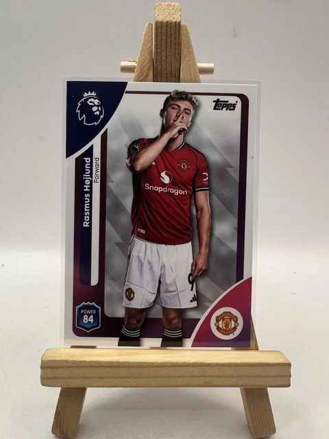 TOPPS PREMIER LEAGUE 2026 25/26 Rasmus Hojlund Manchester United Base ...