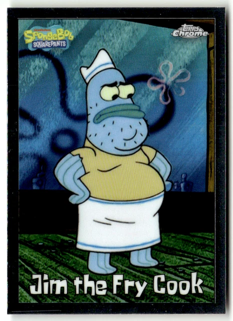 TOPPS SPONGEBOB CHROME 2025 No. 103 Jim the Fry Cook EUR 2,99 - PicClick DE