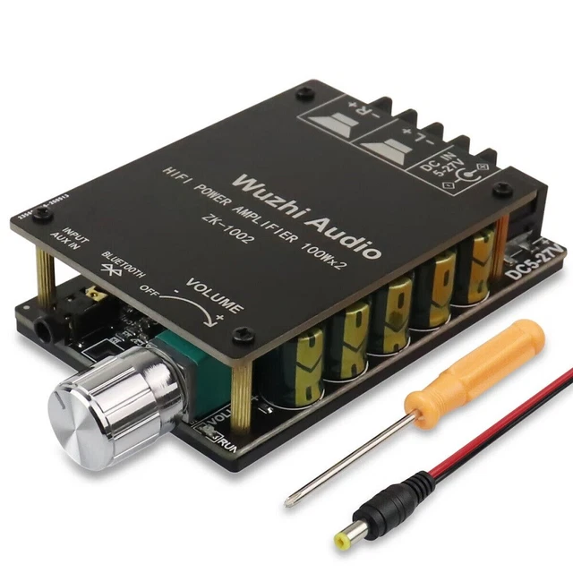 NEW DC 5-27V TPA3116D2 Bluetooth Digital HIFI Stereo Audio Power ...