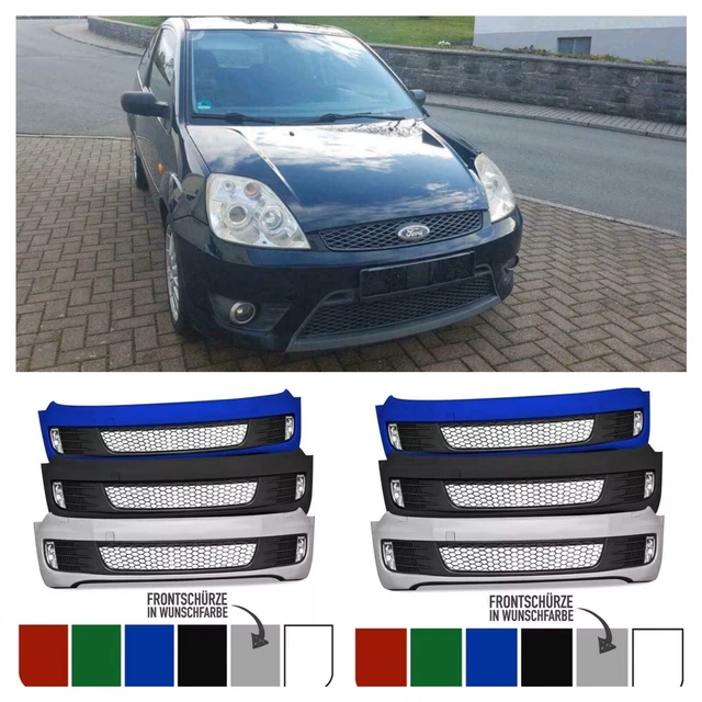 FORD FIESTA ST 2002-2005 Stoßstange Frontschürze vorne in Wunschfarbe ...