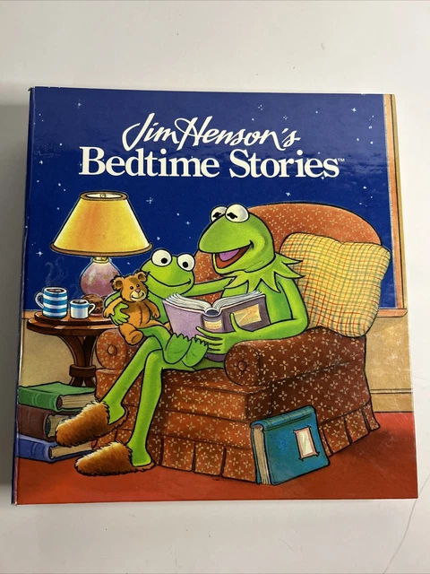 JIM HENSONS BEDTIME Stories Binder 1989 VINTAGE Fraggle Rock, Muppet ...