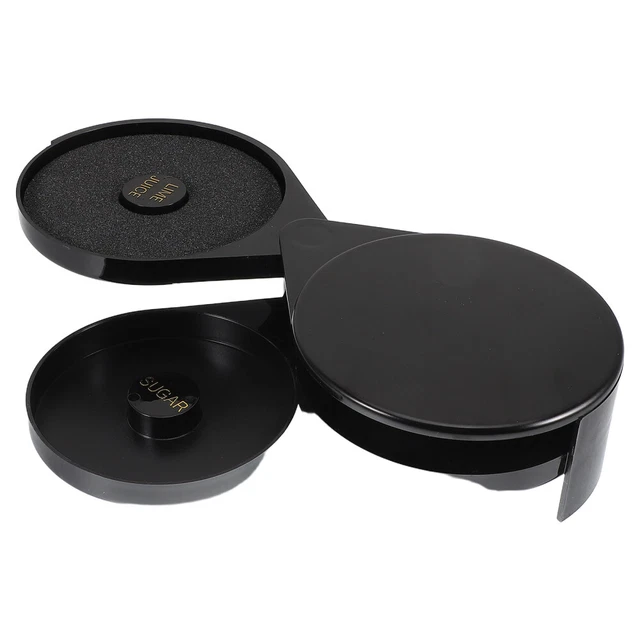 SALT RIM BOX Dipper Spice Boxes for Kitchen Containers Countertop £20. ...