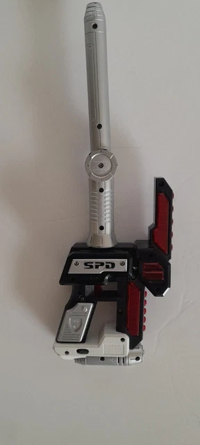 POWER RANGERS SPD weapon Delta Blaster With Sound .Bandai 2004. £4.25 ...