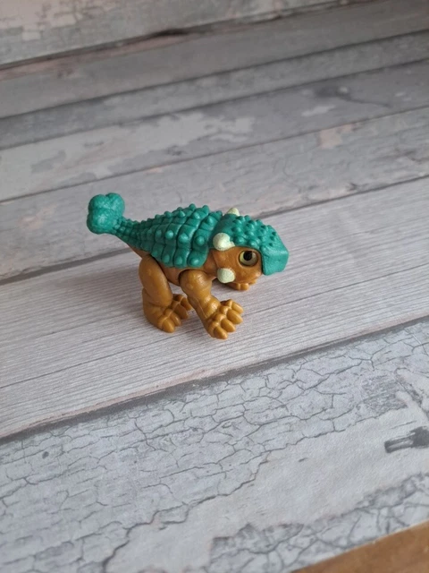 JURASSIC WORLD CAMP Cretaceous Imaginext Bumpy The Ankylosaurus Small ...