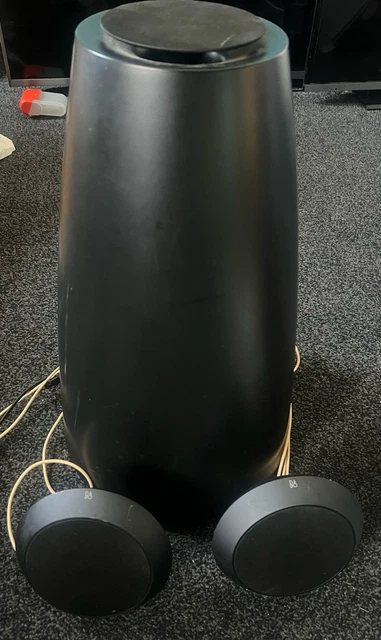 BANG AND OLUFSEN B&O Beoplay S8 2.1 theatre speaker sub satellite Black ...