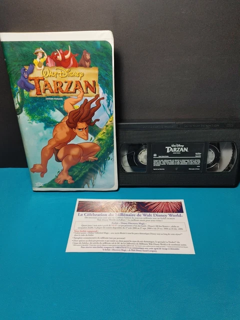 TARZAN INCLUDING INSERT VHS tape & clamshell case FRENCH $7.35 ...