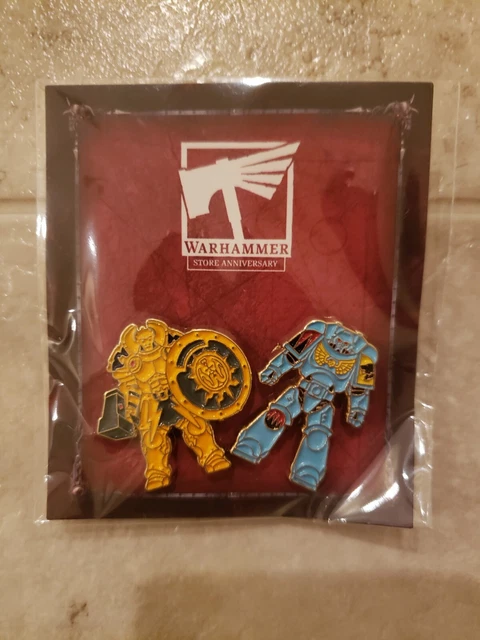 GW WARHAMMER 40K AoS 2022 Store Anniversary Badges Pins EUR 21,86 ...