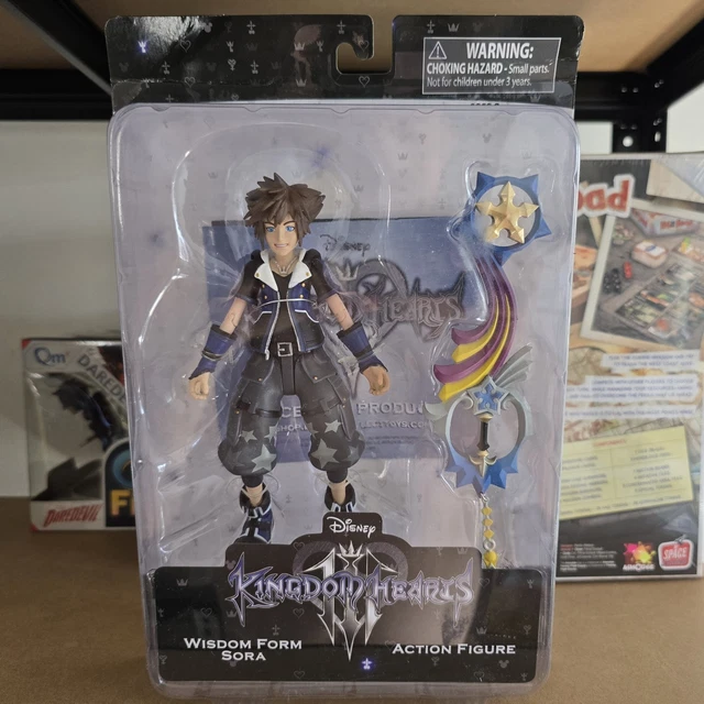 DISNEY KINGDOM HEARTS 3 Wisdom Form Sora Action Figure - Diamond Select ...