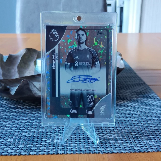 TOPPS PREMIER LEAGUE 2025/26 - Diogo Jota Autograph numbered 22/75 ...