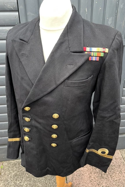 ZWEITER WELTKRIEG BRITISCHE Royal Navy Officers Sub Lieutenant Uniform ...