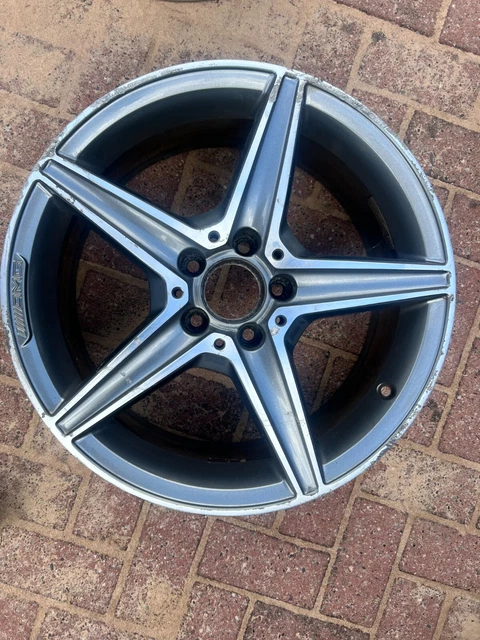 MERCEDES BENZ C CLASS W205 S205 18" FRONT ALLOY WHEEL A2054011100 7 ...