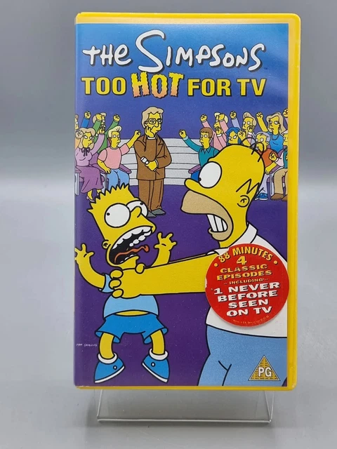 THE SIMPSONS TO Hot for TV VHS Video £3.99 - PicClick UK