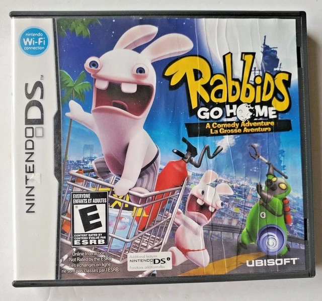 RABBIDS GO HOME A Comedy Adventure - Nintendo DS with Manual CIB ...