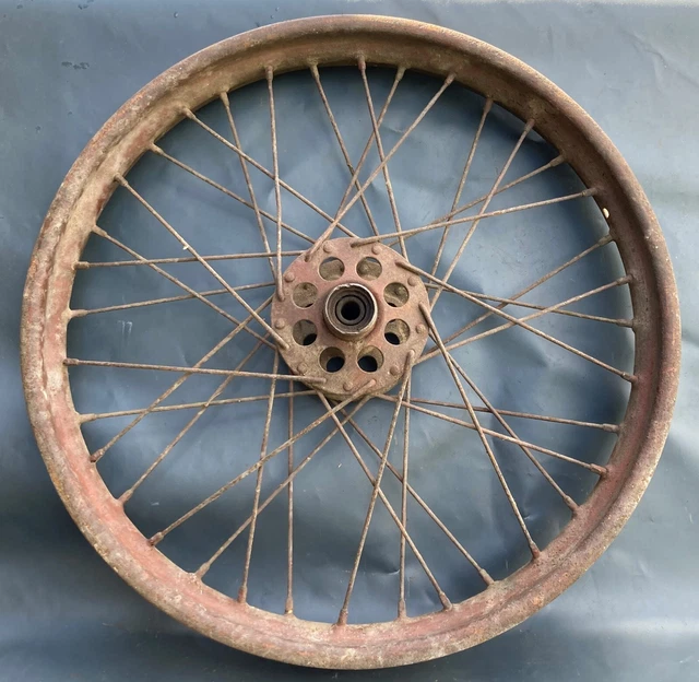 REAR WHEEL NSU OS Osl Zd Eg 201 Vorkrieg Rim + Hub 36 Spokes [3657-2] £ ...