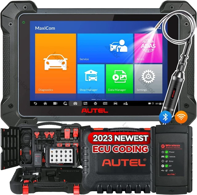 APPARECCHIO DIAGNOSTICO AUTEL MaxiSys MK908 MS908 Pro Elite OBD2 TUTTI ...