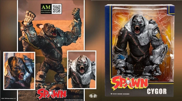 MCFARLANE SPAWN MEGAFIG - CYGOR FIGURA DELUXE - NUOVO/OVP EUR 86,74 - PicClick IT