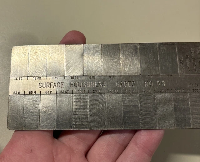 VINTAGE SURFACE ROUGHNESS Gages No RG Made In Japan In Pouch £45.62 ...