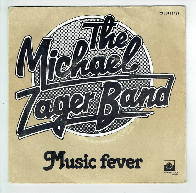 THE MICHAEL ZAGER Band Vinyl 45 RPM 7 " Music Fever Soul To Content ...