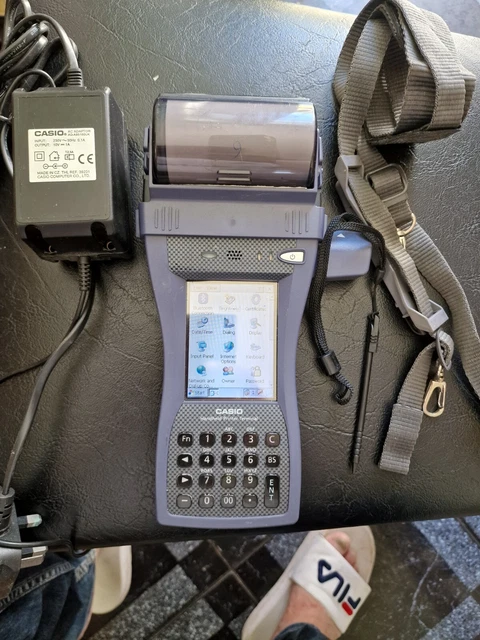 CASIO IT-3000M56E HANDHELD printer terminal with scanner £29.99 ...