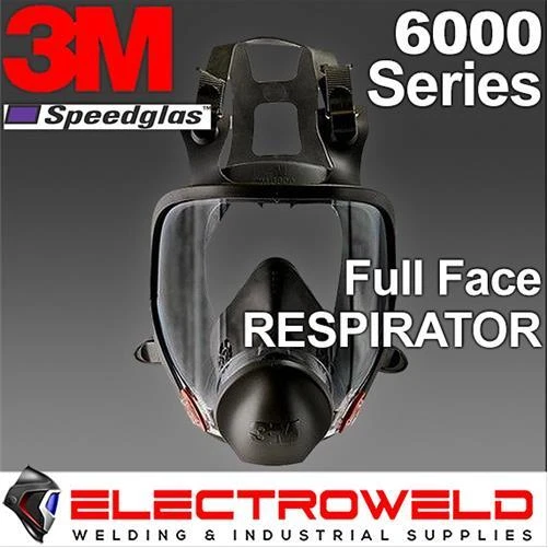 3M WELDING FULL Face Respirator Filter Fire Smoke Gas Spraying Chemical ...