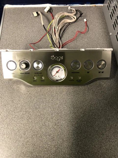 SAGE BARISTA EXPRESS front control panel and gauge £30.00 - PicClick UK