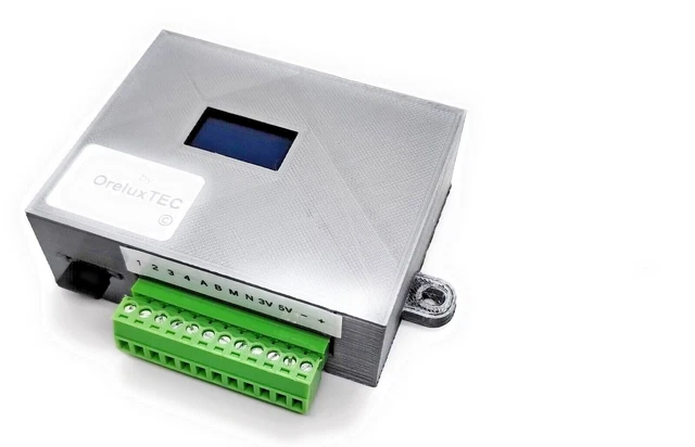 MINI DATA LOGGER PT100/DS18B20 Temperature + Modbus + 4 Analog Input ...
